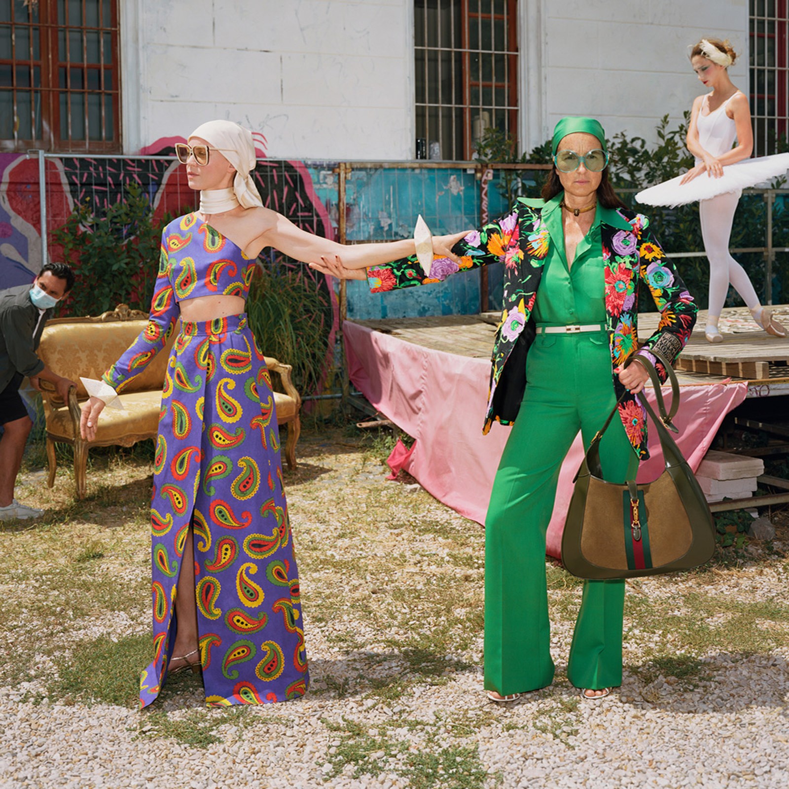 Gucci Staff Model Their Own Clothes For Gucci Epilogue Campaign Vanity ...