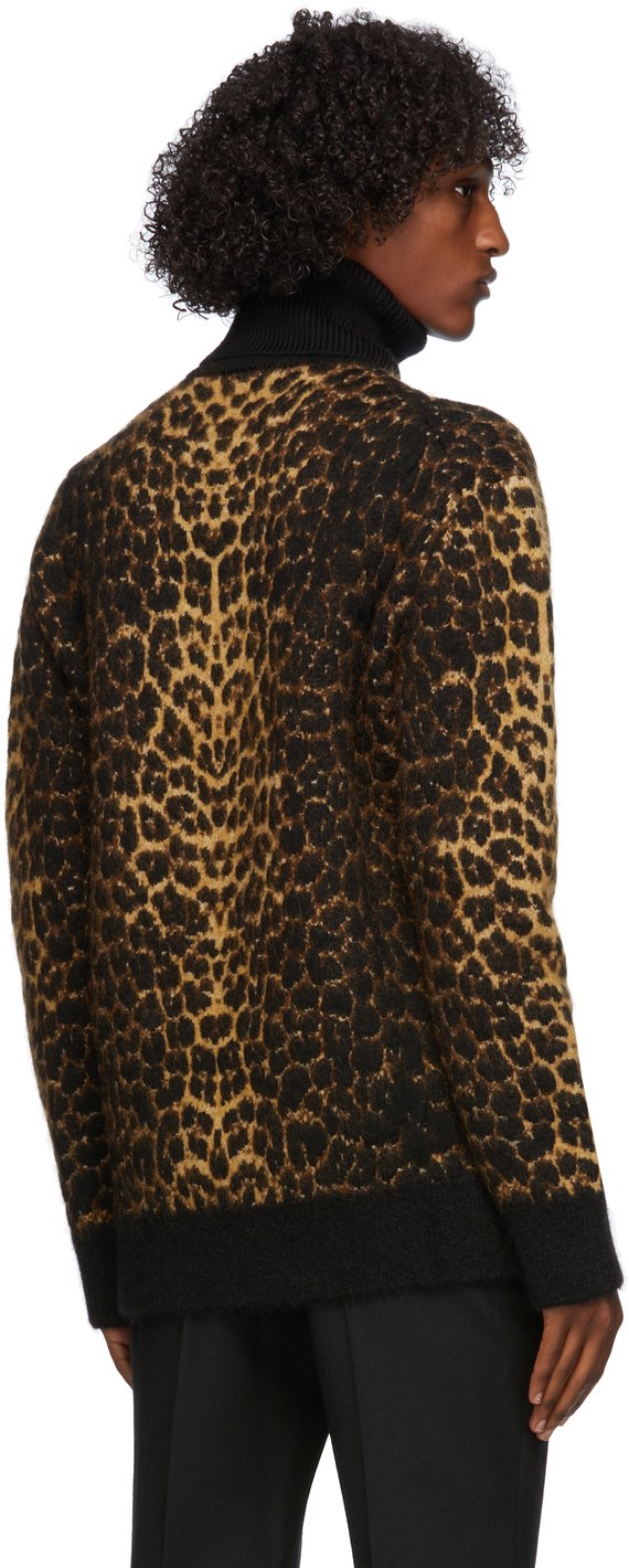 Animals Galore: Saint Laurent Leopard Turtleneck Vanity Teen 虚荣青年 ...