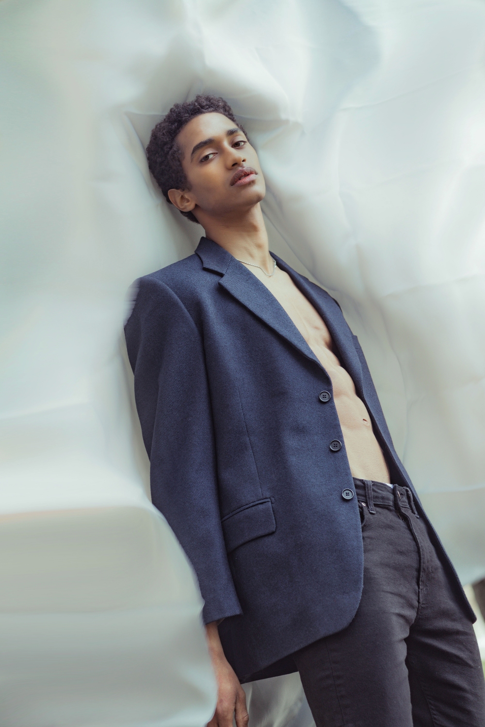 NEW FACES Marcello Sarr By Francesca Zama Vanity Teen 虚荣青年 Lifestyle ...