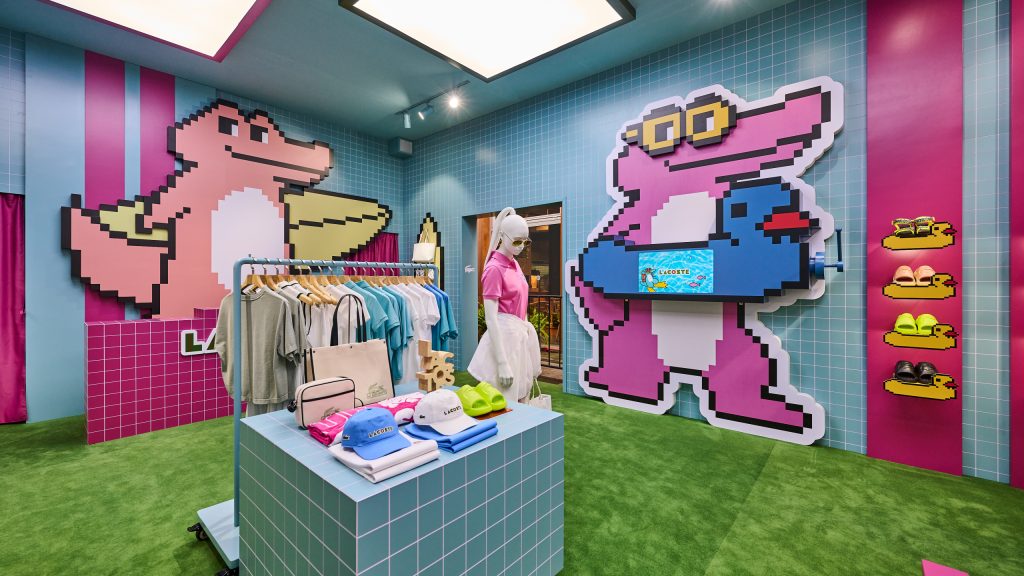 Dive Into The LACOSTE "Vibrant Summer" Pop-Up Store On Anfu Road ...