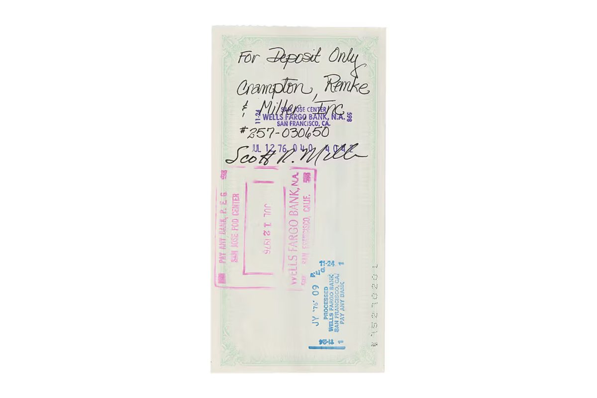 Steve Jobs' Signed Check Fetches Over $100,000 At Auction Vanity Teen ...