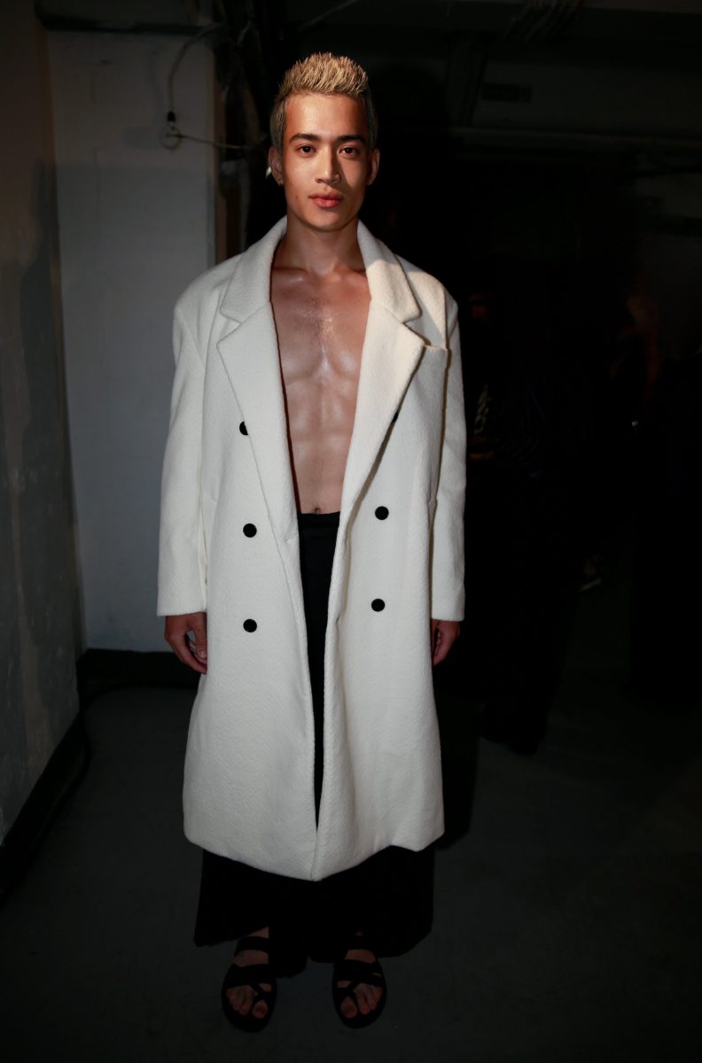 Backstage - The Monochrome Mastery Of Justin Cassin At London Fashion ...