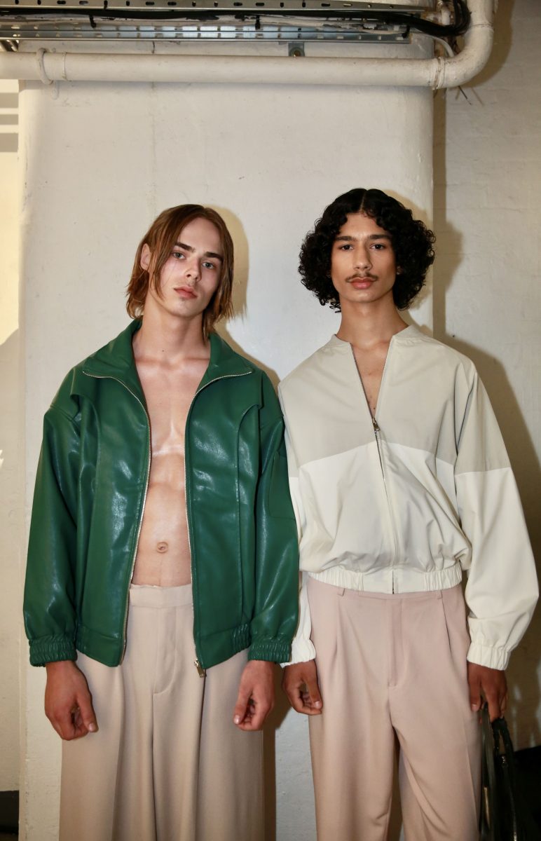 Backstage - The Monochrome Mastery Of Justin Cassin At London Fashion ...