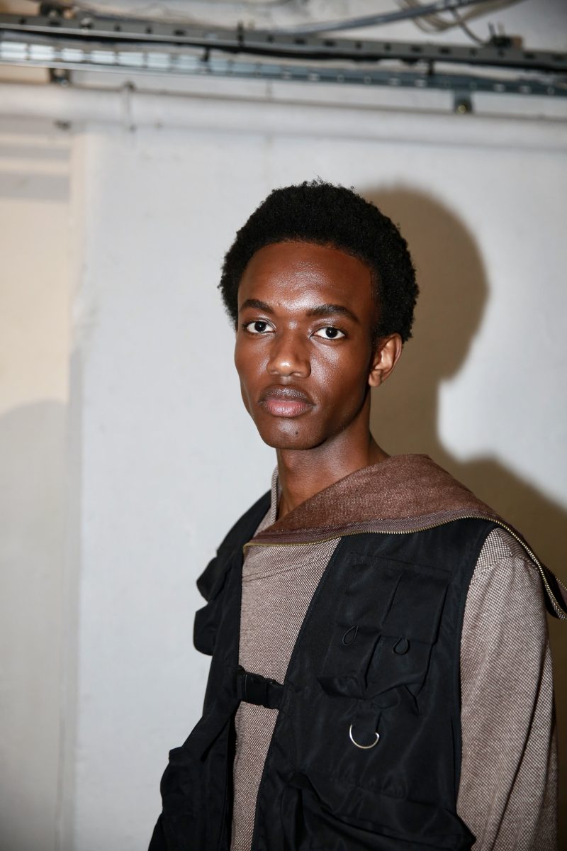 Backstage - The Monochrome Mastery Of Justin Cassin At London Fashion ...