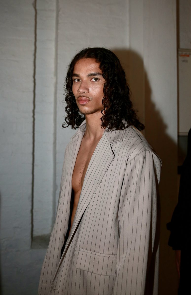 Backstage - The Monochrome Mastery Of Justin Cassin At London Fashion ...