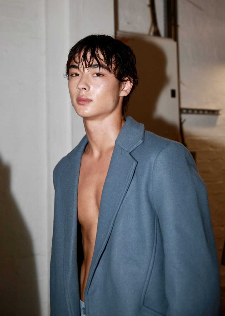 Backstage - The Monochrome Mastery Of Justin Cassin At London Fashion ...