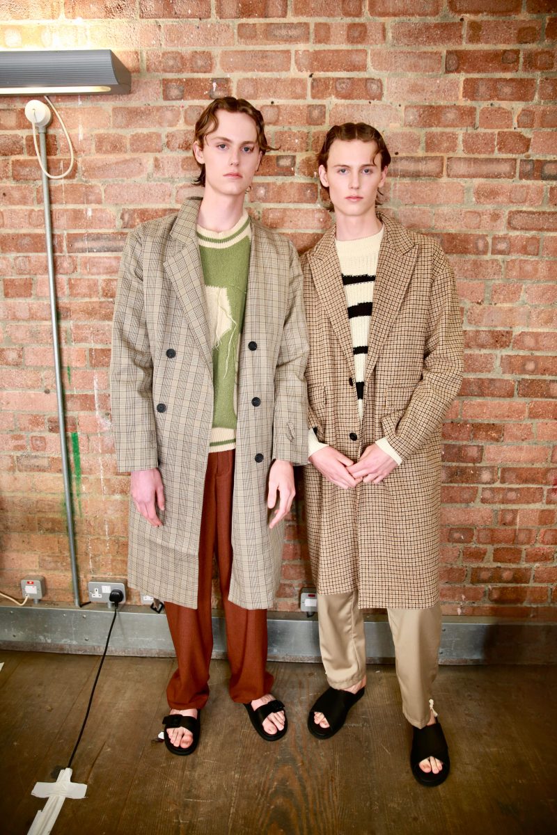Backstage - The Monochrome Mastery Of Justin Cassin At London Fashion ...